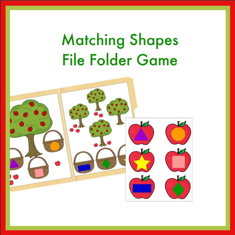 File Folder Game - Etsy