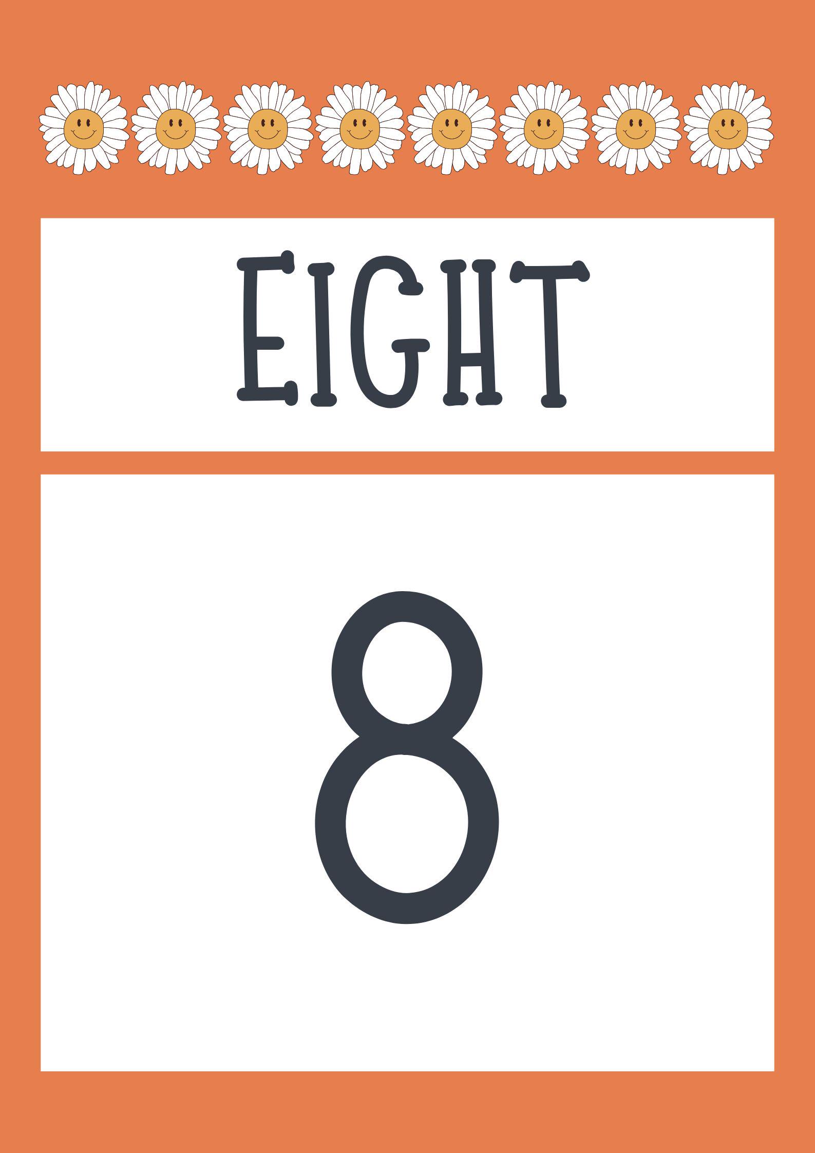 Printable Numbers for Learning - Etsy