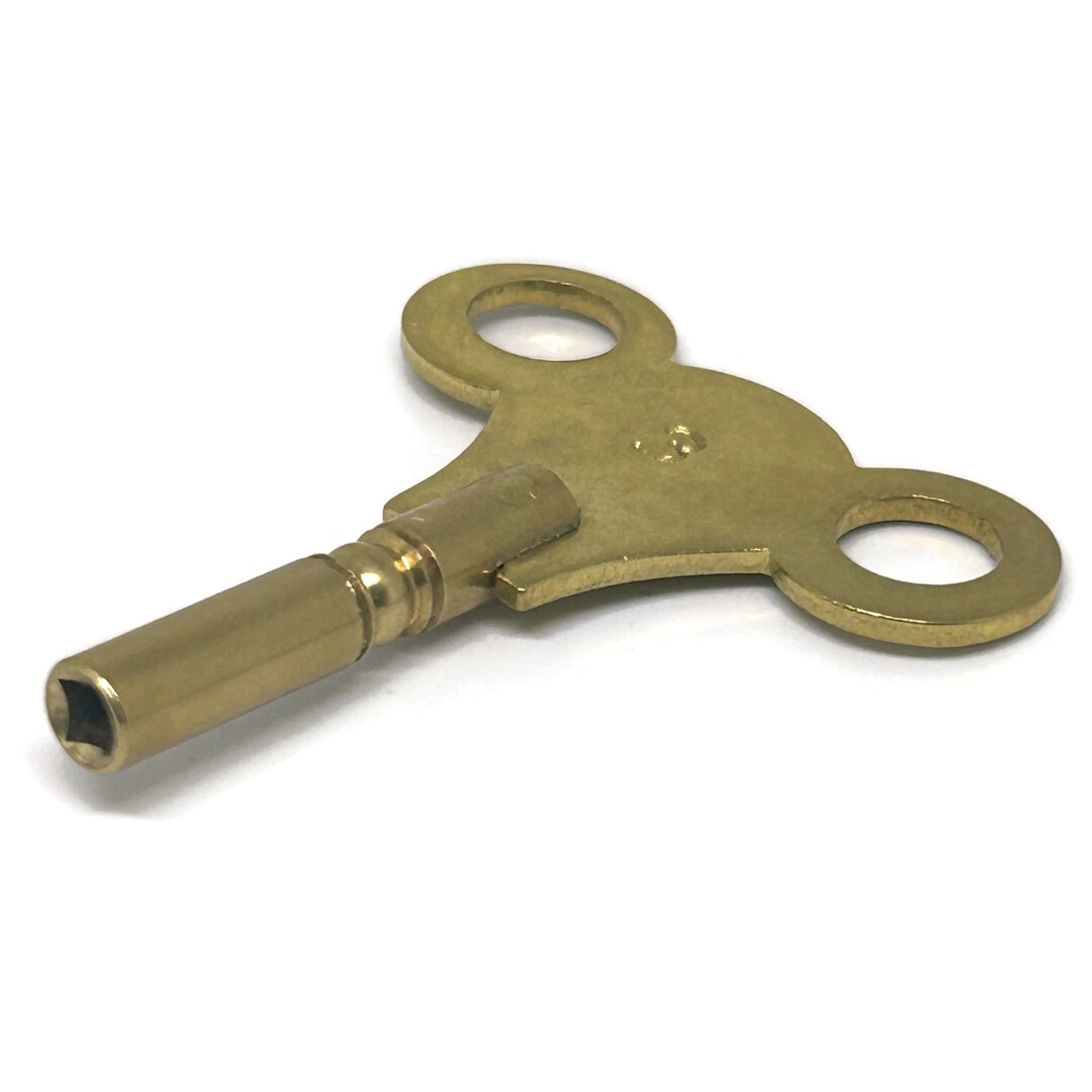 Brass Wing Tip Clock Key, Traditional Design, Metric, Made in UK - Etsy