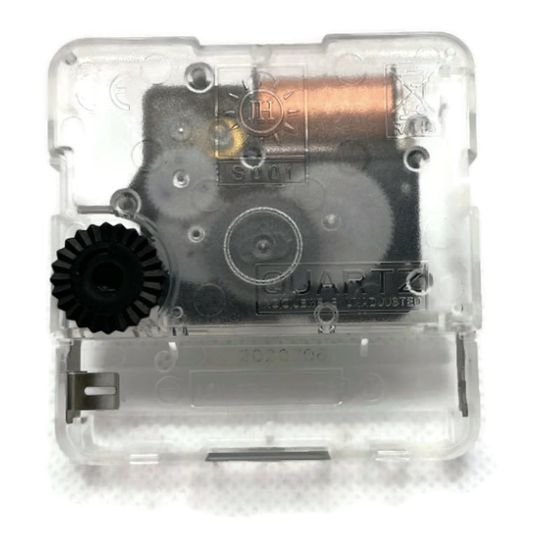 Chinese Quartz Clock Movement, Transparent, Non Euro Fitting, Step ...