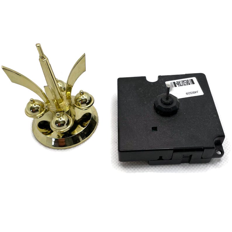 Quartz Clock Movement 400 Day, Rotary Pendulum Unit, Gold or Silver ...