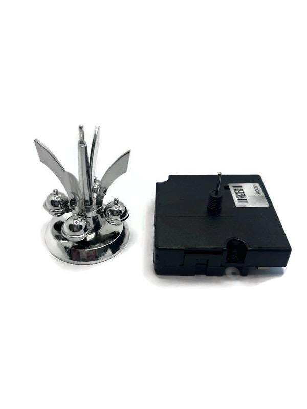 Quartz Clock Movement 400 Day, Rotary Pendulum Unit, Gold or Silver ...