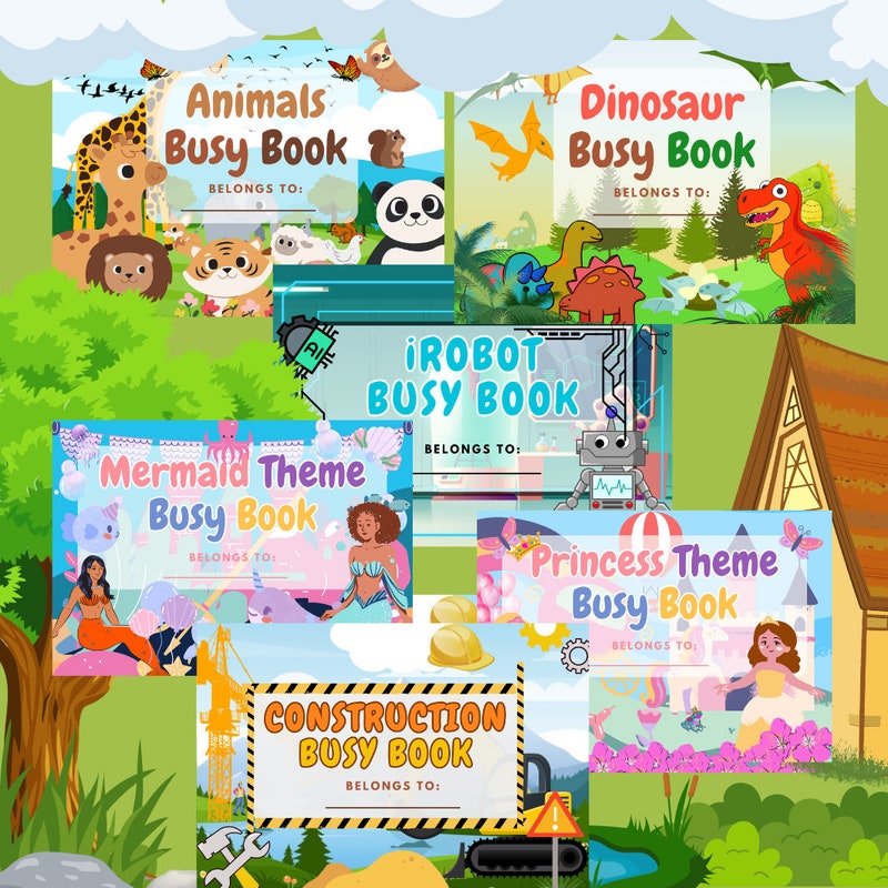 Busy Books - Etsy