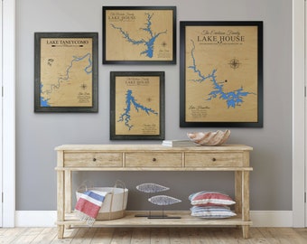 St. Croix River Map, Custom Wood Map, 3D Wall Art, Contour Map Lake ...