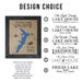Personalized Wood River Map - Custom Engraved Wooden River Map - Unique ...