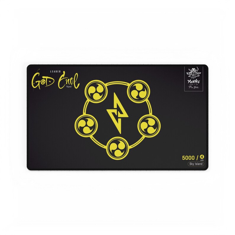 Enel Playmat Yonko Island TCG One Piece TCG One Piece Leader Leader ...