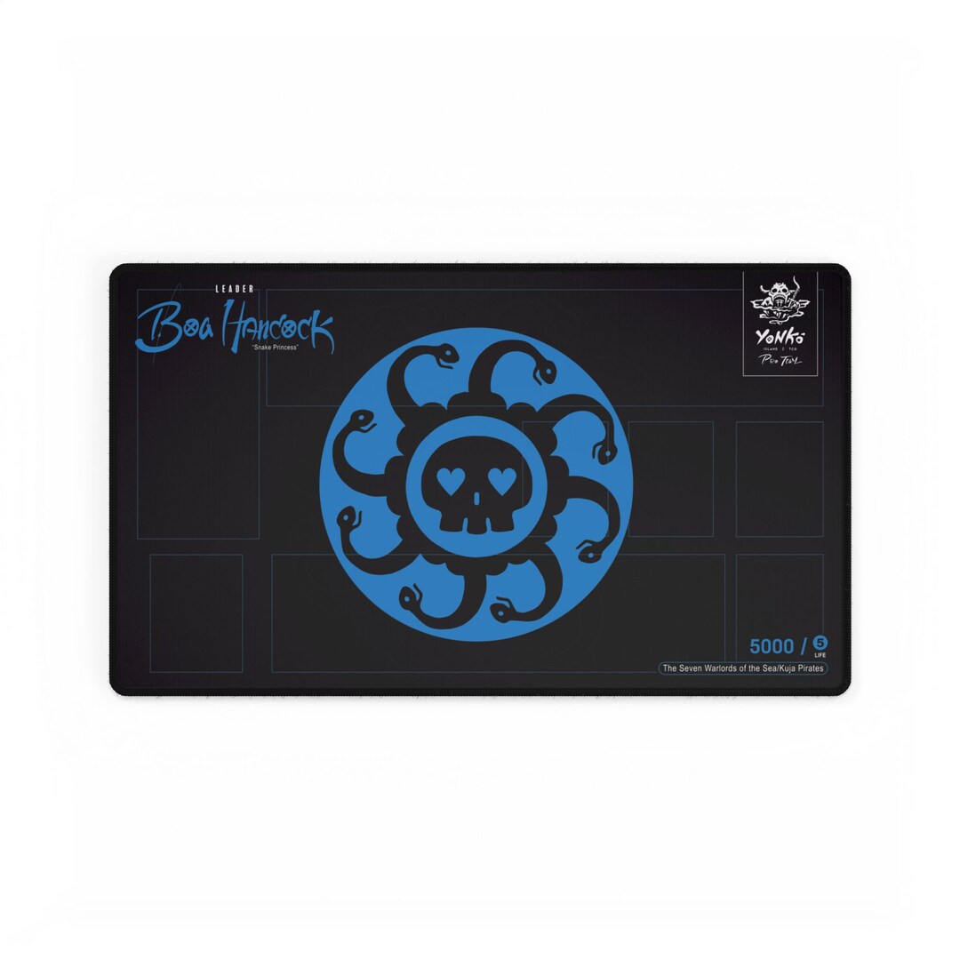 Boa Hancock Zone Playmat Yonko Island TCG One Piece TCG One Piece ...