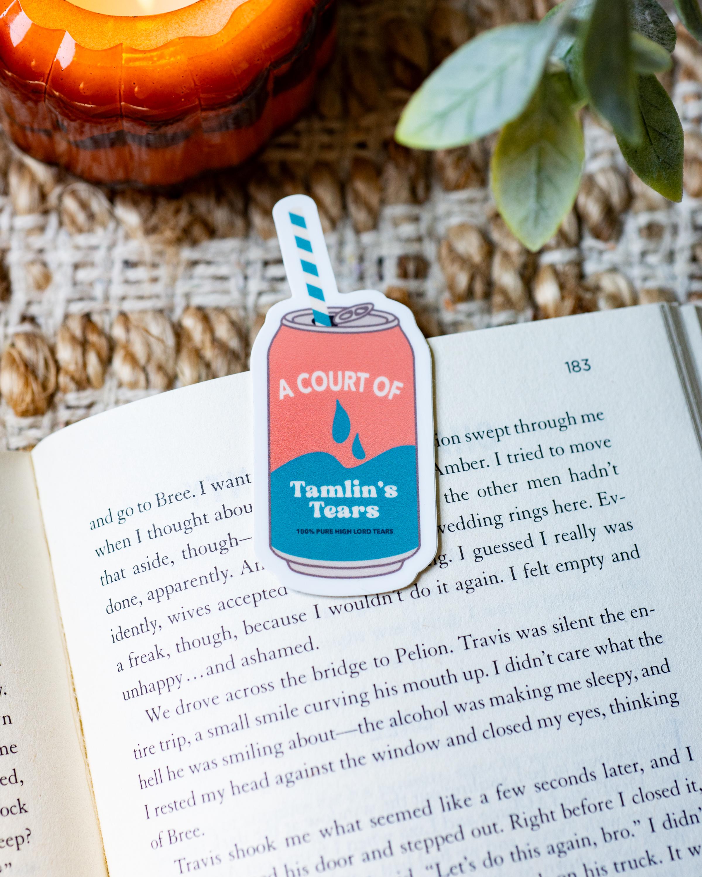 ACOTAR Sticker Tamlin's Tears - Bookish Stickers, Kindle Stickers ...