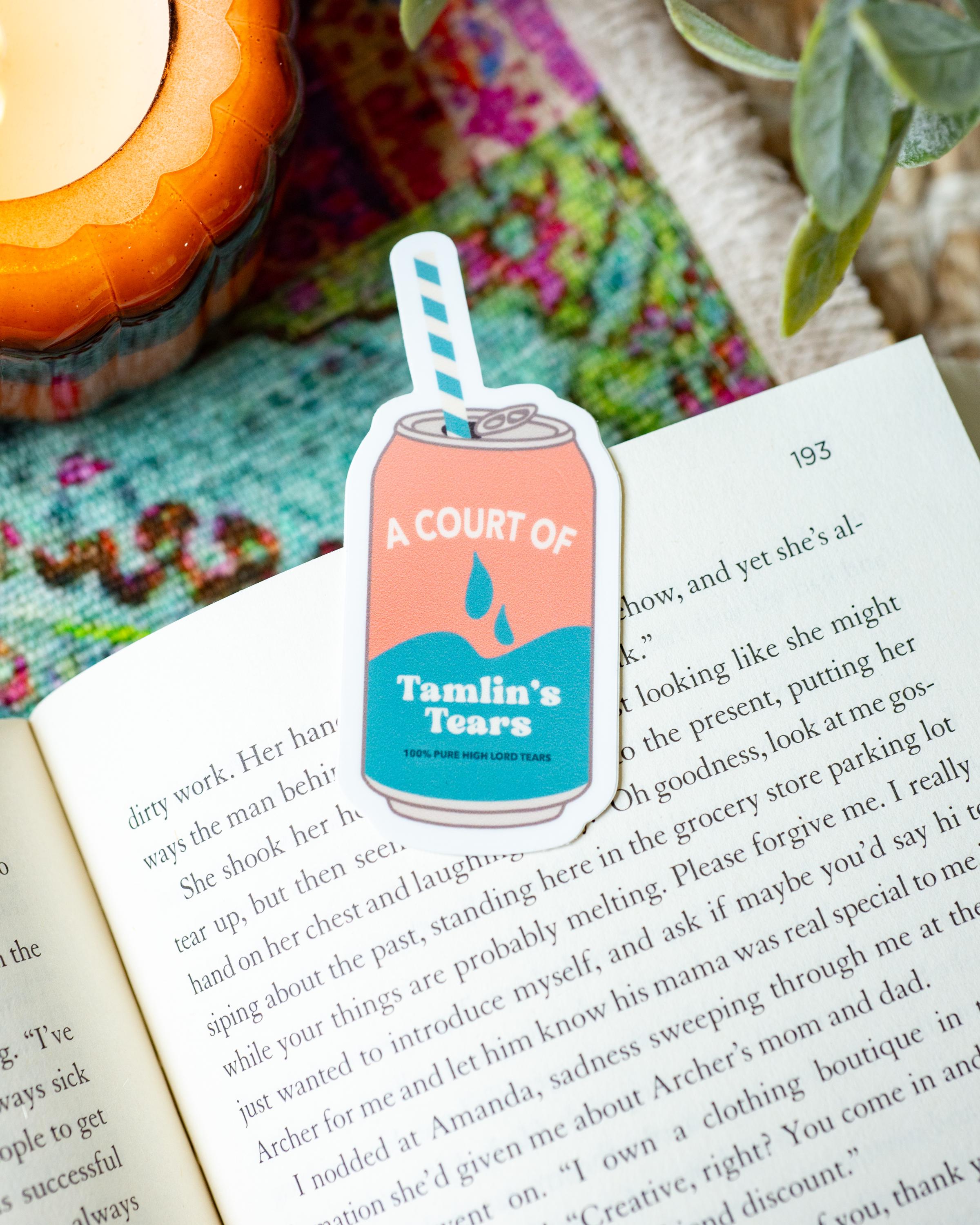 ACOTAR Sticker Tamlin's Tears - Bookish Stickers, Kindle Stickers ...