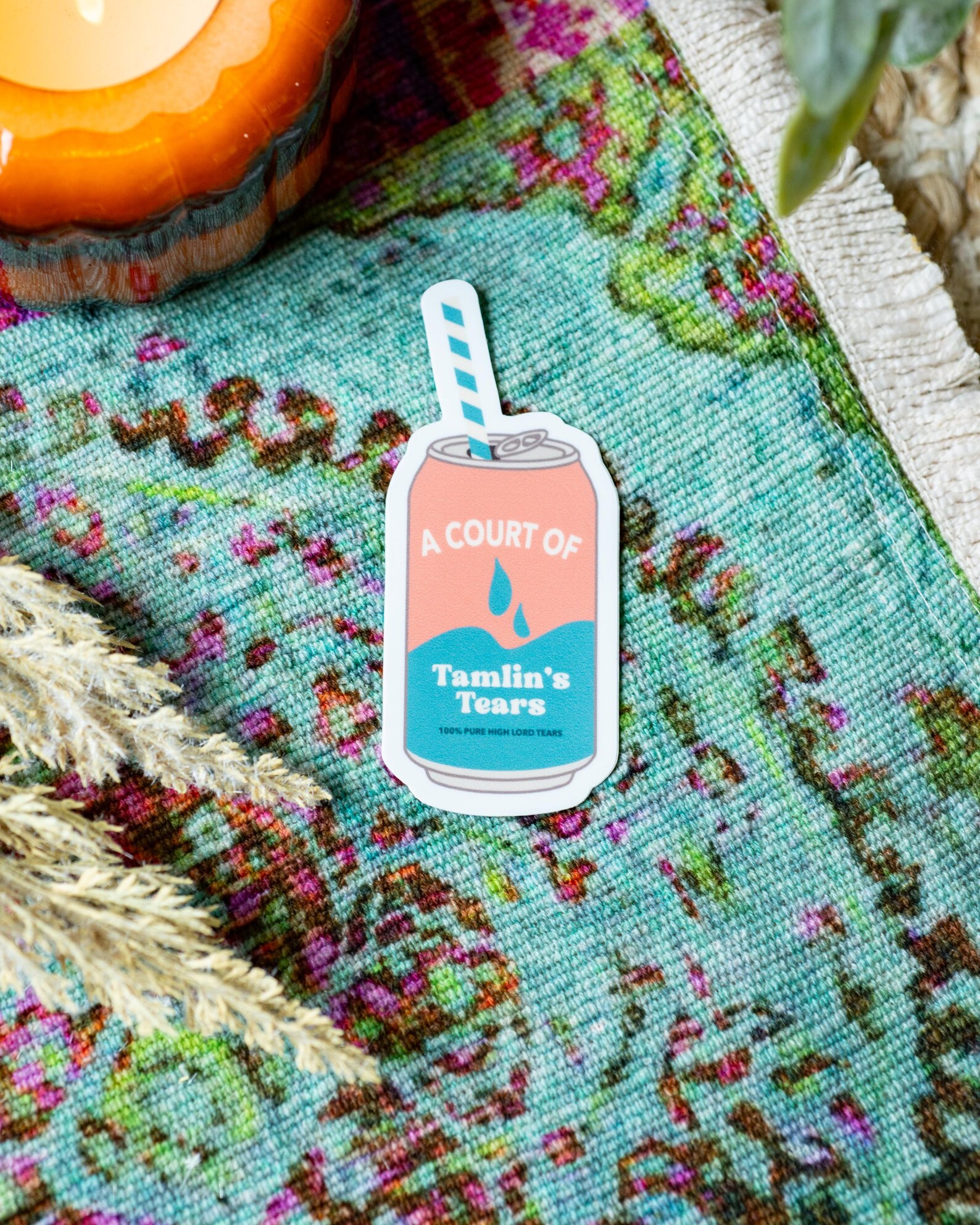 ACOTAR Sticker Tamlin's Tears - Bookish Stickers, Kindle Stickers ...