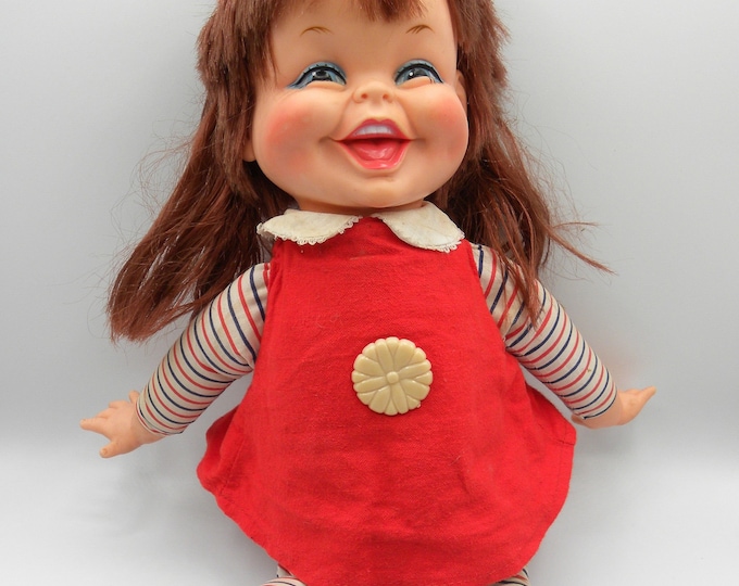 Vintage Baby Laugh A Lot Doll Remco 1970. Laughing Doll. Adorable! - Etsy