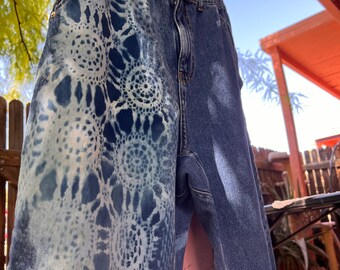 Cyanotype Custom Order: 1/4 Jeans - Etsy
