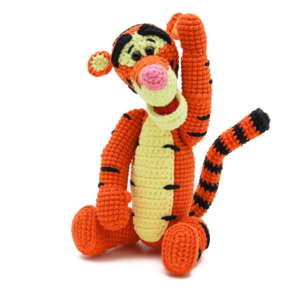 Crochet Pattern Winnie Tiger Puppy Toy,amigurumi PDF in English ...