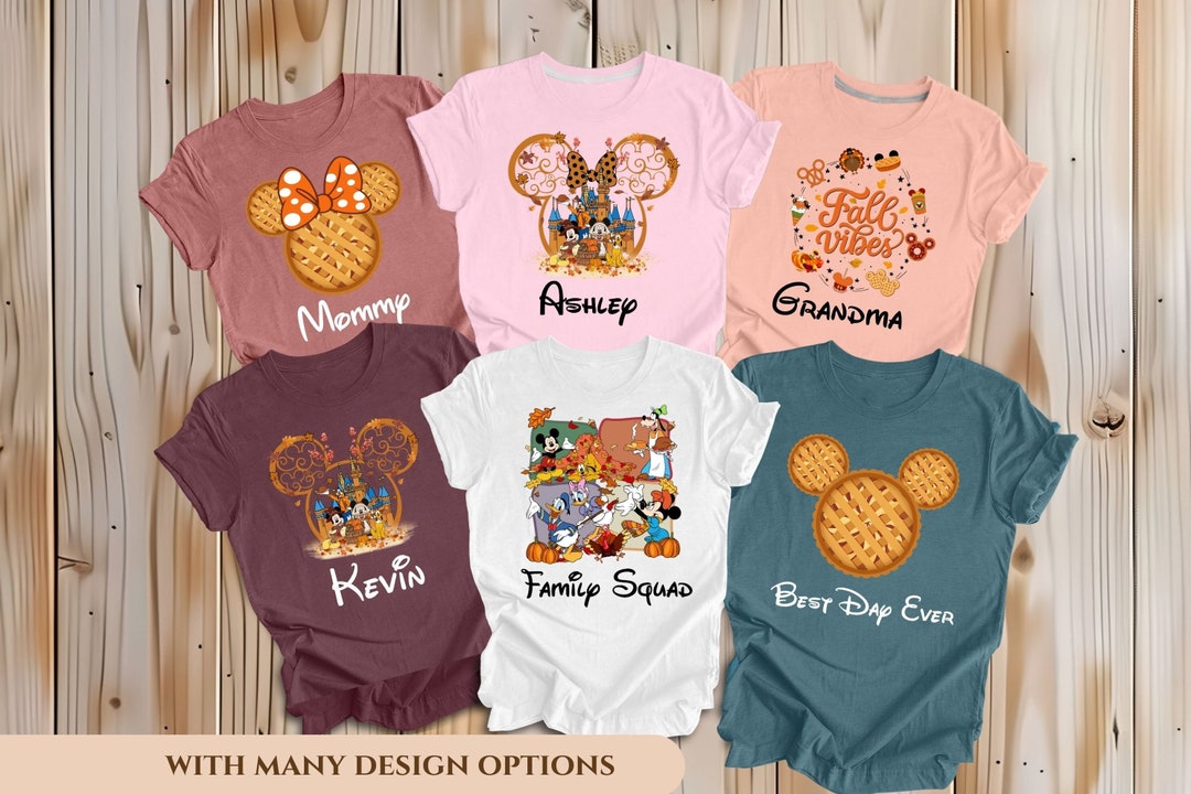 Disney Matching Shirts, Disney Fall Shirts, Disney Family Shirts With ...