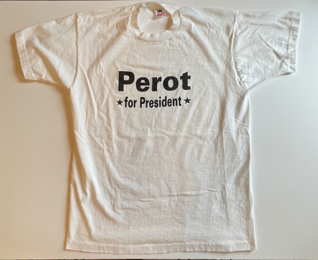 Vintage 90s Perot for President Shirt - Etsy UK