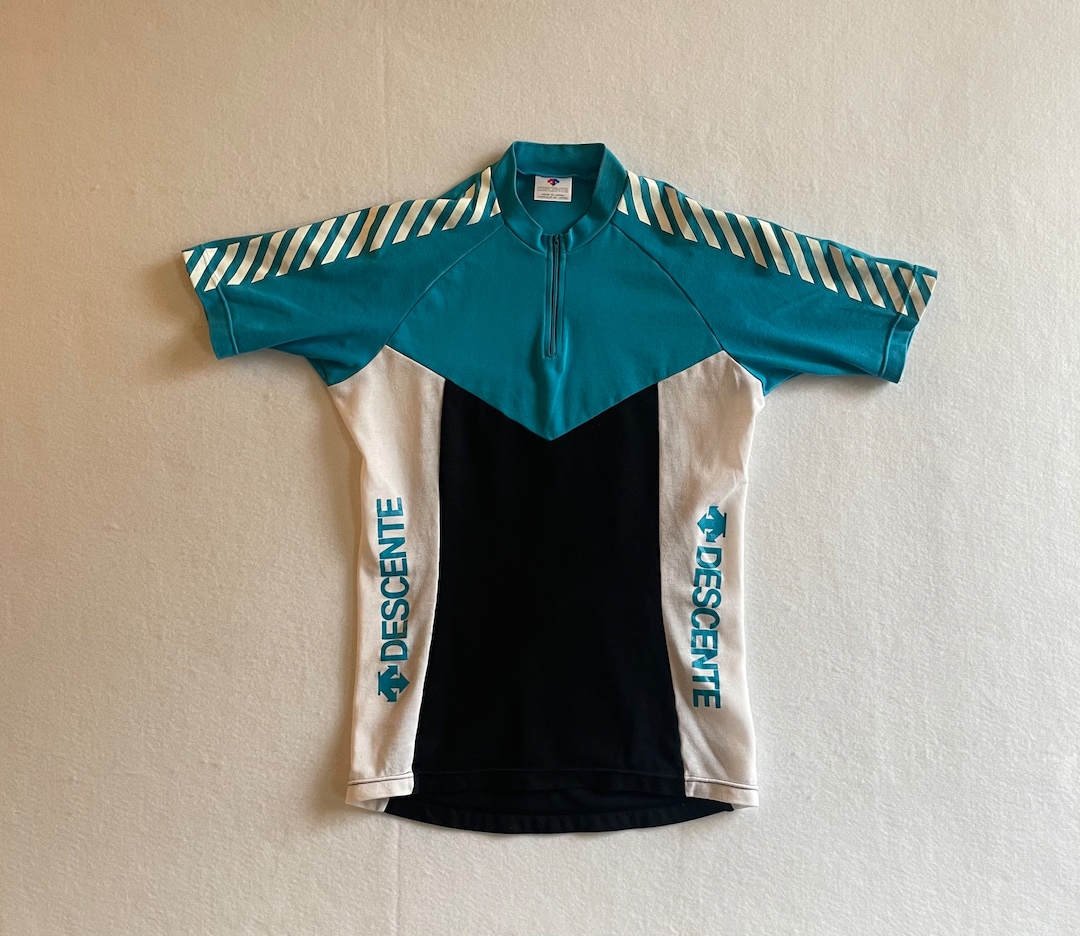 Vintage Descente Made in Japan Cycling Jersey - Etsy