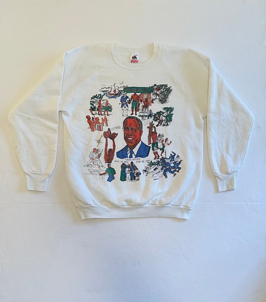 Vintage RARE 1992 Alex Haley Memorial Crewneck Sweatshirt - Etsy