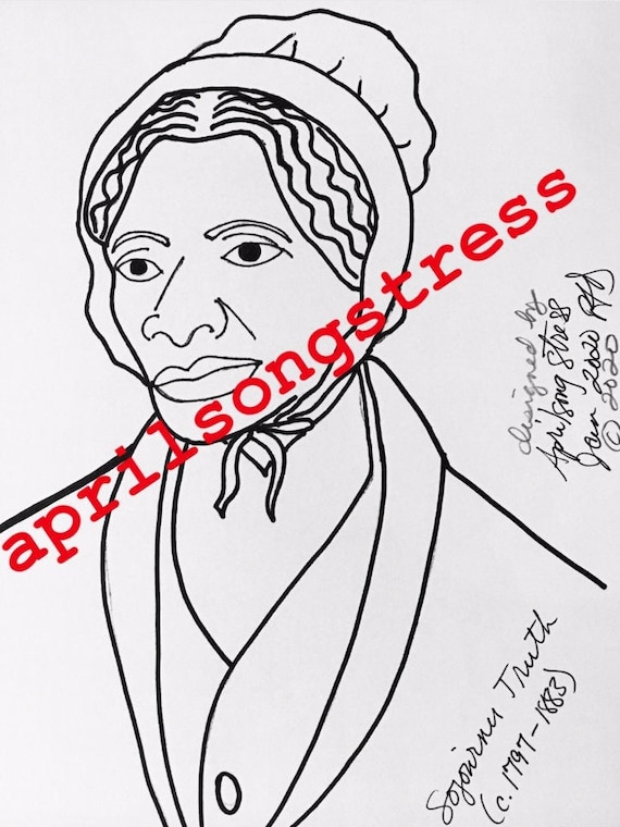 Coloring Pages For Sojourner Truth