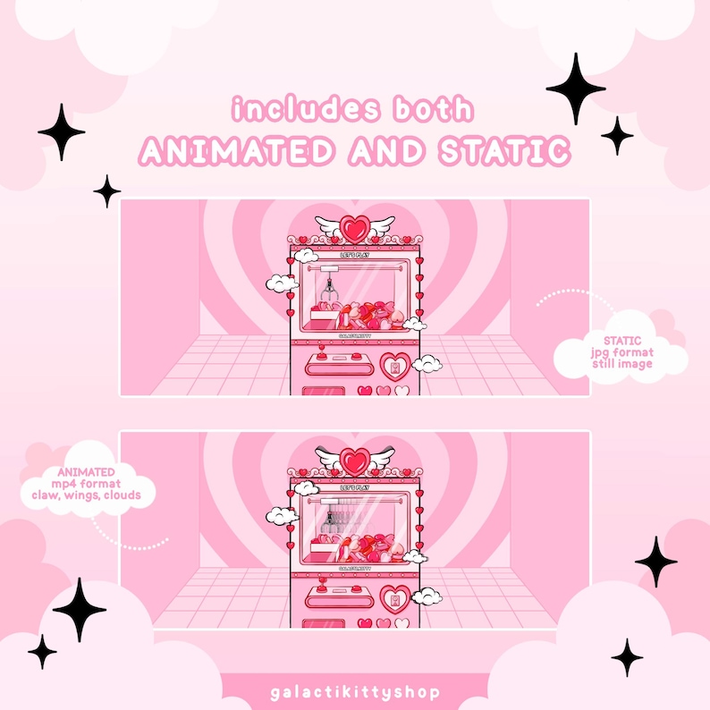 Claw Machine Wallpaper, Cute Wallpaper, Pink Wallpaper, Pink Aesthetic ...