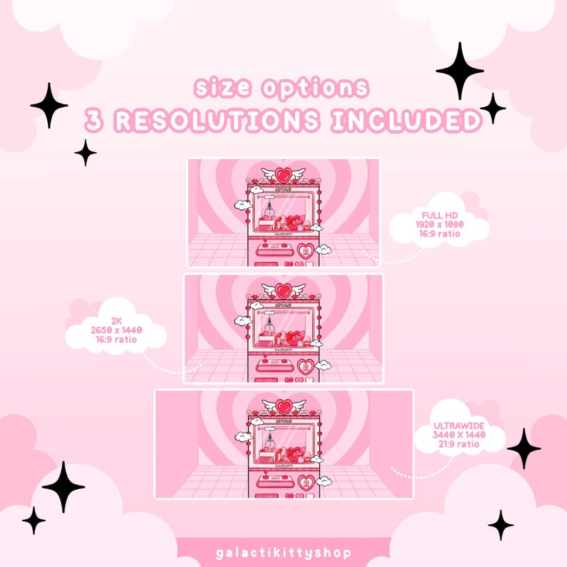 Claw Machine Wallpaper, Cute Wallpaper, Pink Wallpaper, Pink Aesthetic ...