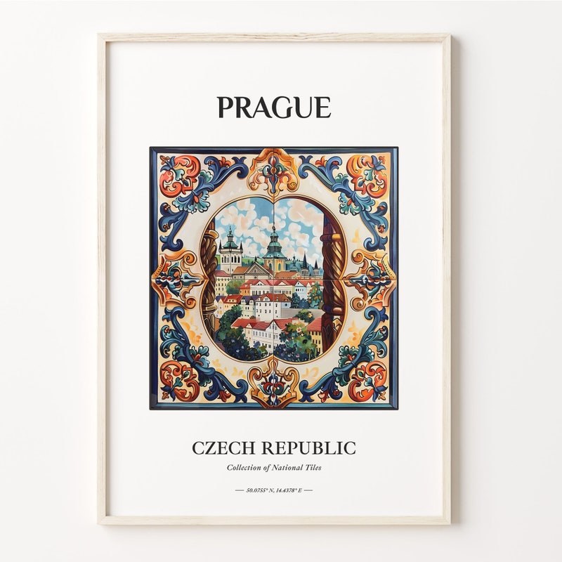 Prague Poster - Etsy