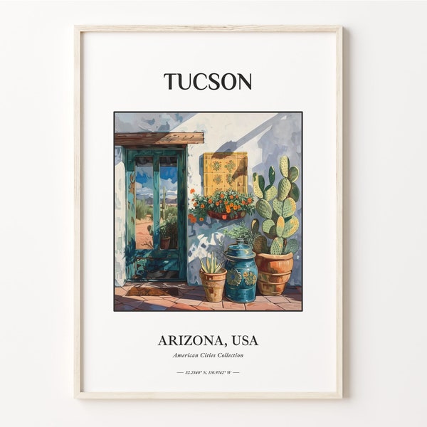 Tucson Print - Etsy