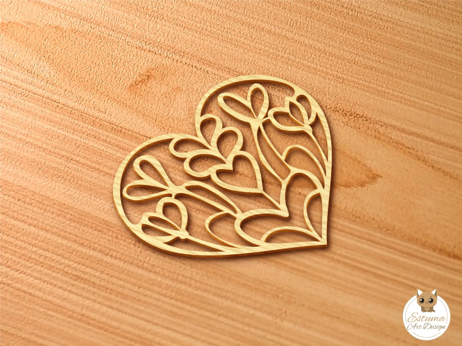 Flower Heart Svg, Floral Heart Svg, Heart Flower Svg Design, Flower Svg ...