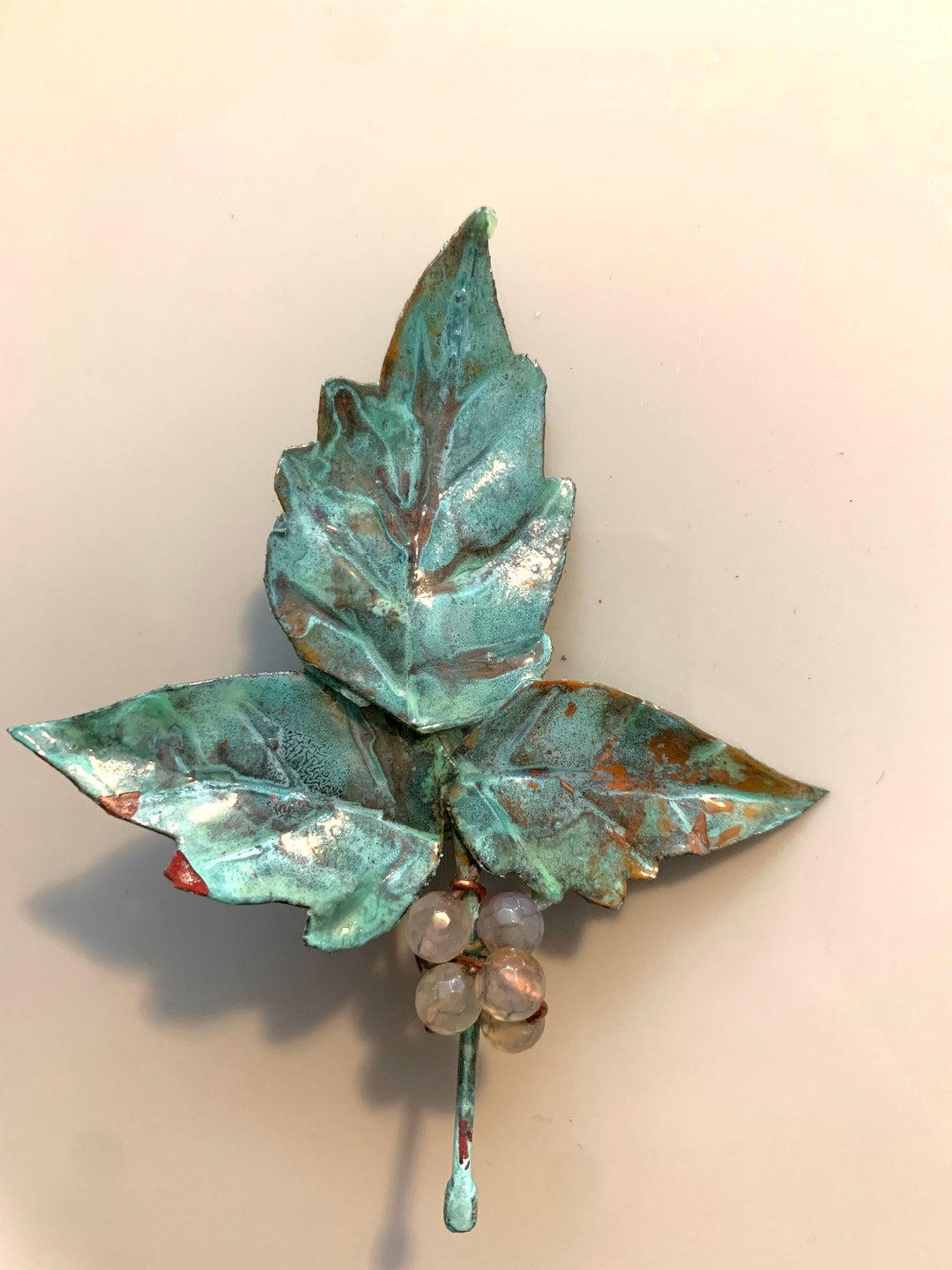 Poison Ivy Brooch - Etsy