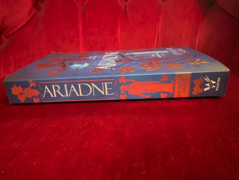 Ariadne Jennifer Saint Hand Painted Fore Edges L Bookish Art L ...