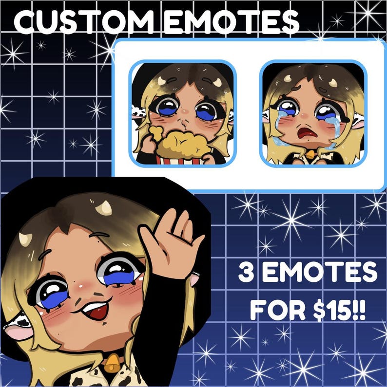 Custom Twitch Emotes or Kick Emotes | Twitch Emote for Streamer Twitch ...