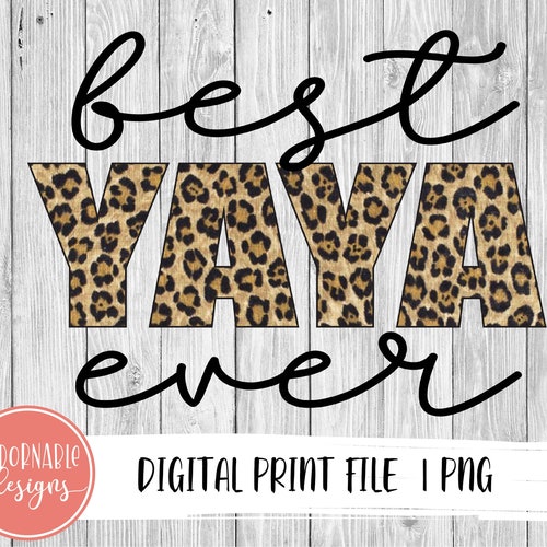 YAYA Life Sublimation Design Printable Png Digital - Etsy