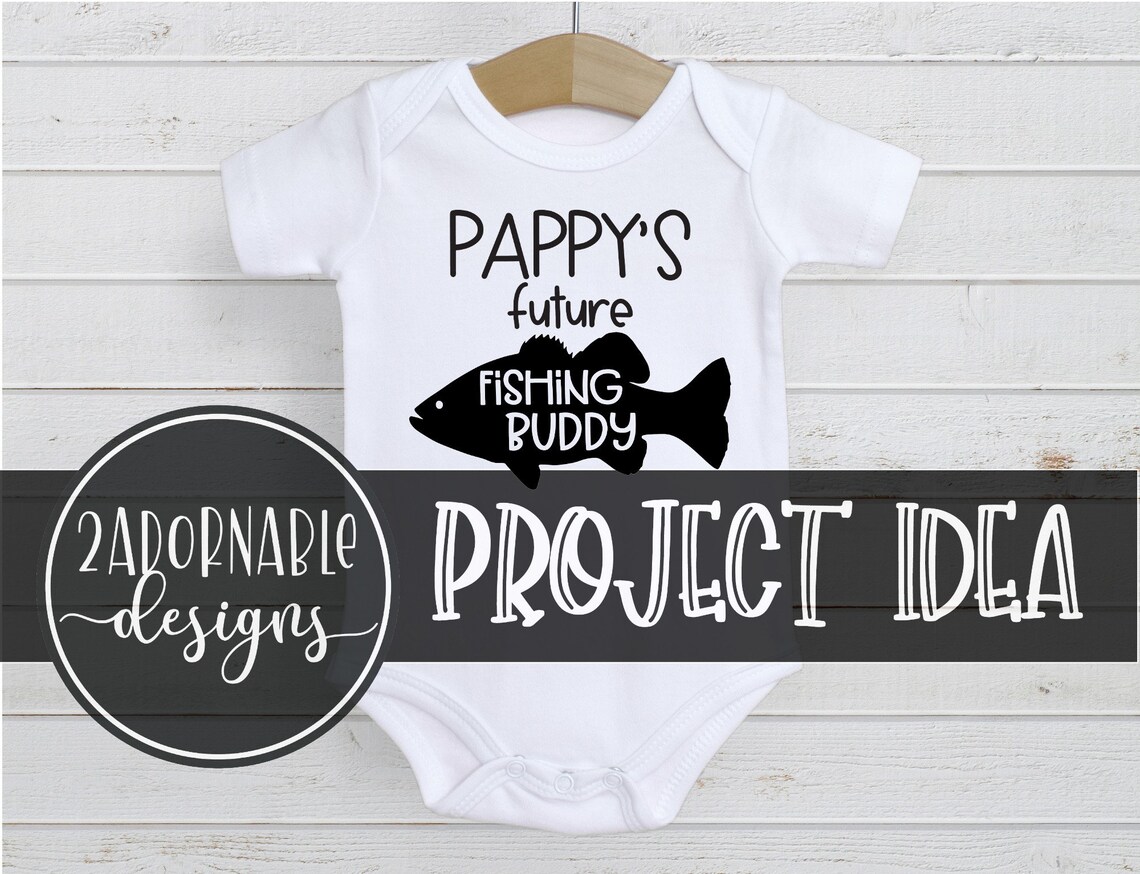 Pappy's Future Fishing Buddy SVG Design for Vinyl - Etsy