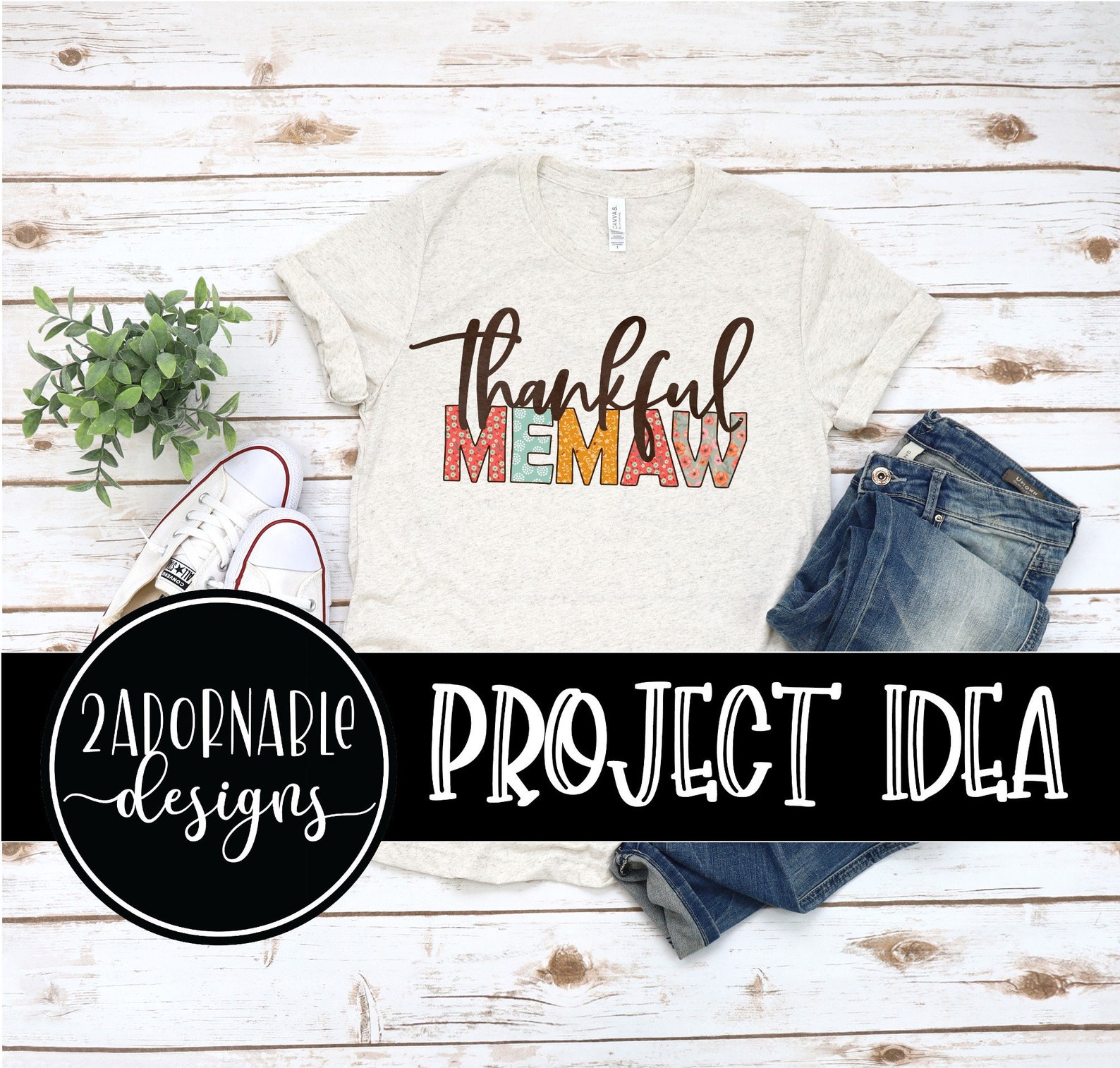Thankful MEMAW Sublimation Design PNG File for Sublimation - Etsy