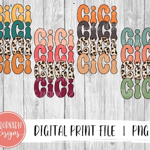 Cici Sublimation Design, PNG File for Sublimation Print Transfer ...