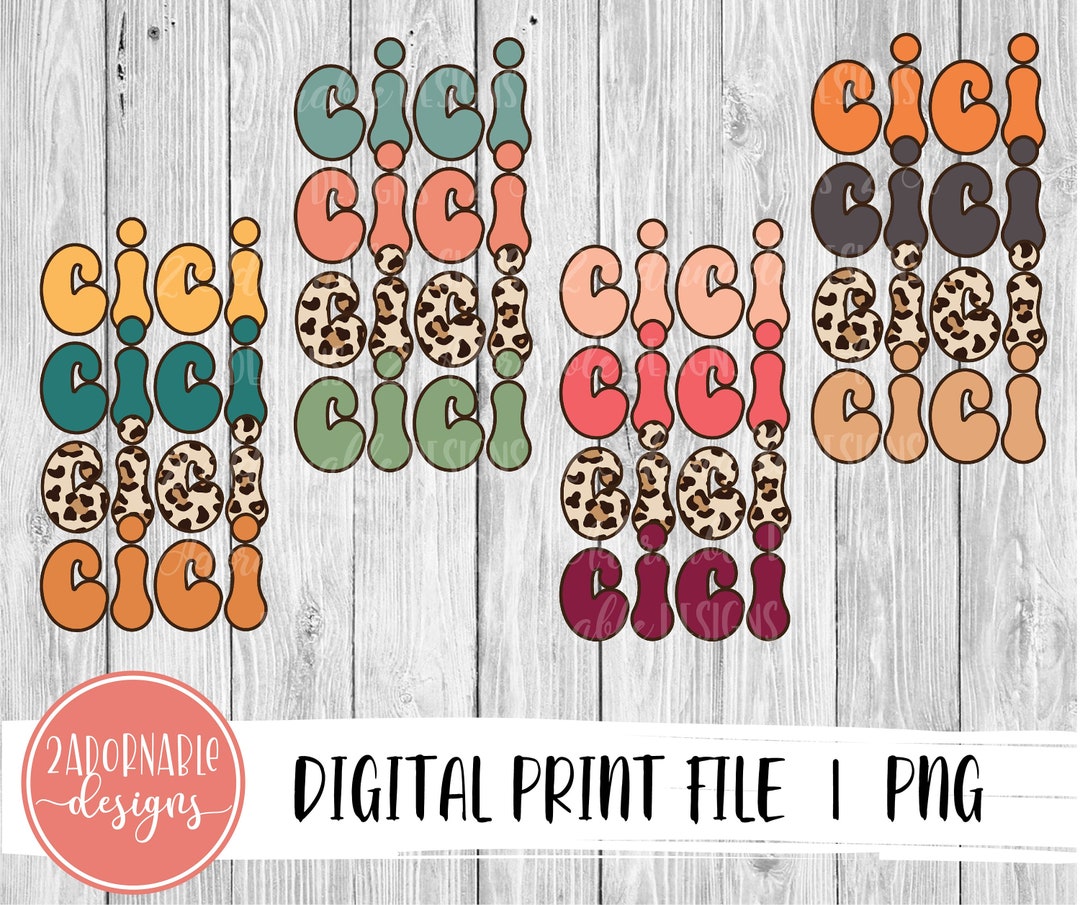 Cici Sublimation Design, PNG File for Sublimation Print Transfer ...