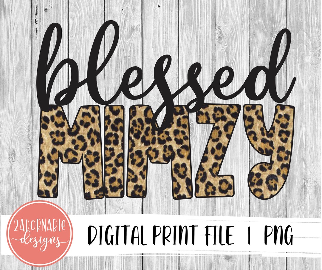 Blessed Mimzy Sublimation Design PNG File for Sublimation Print ...