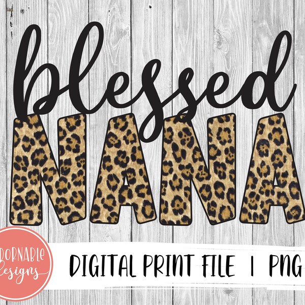 Nana Png File - Etsy