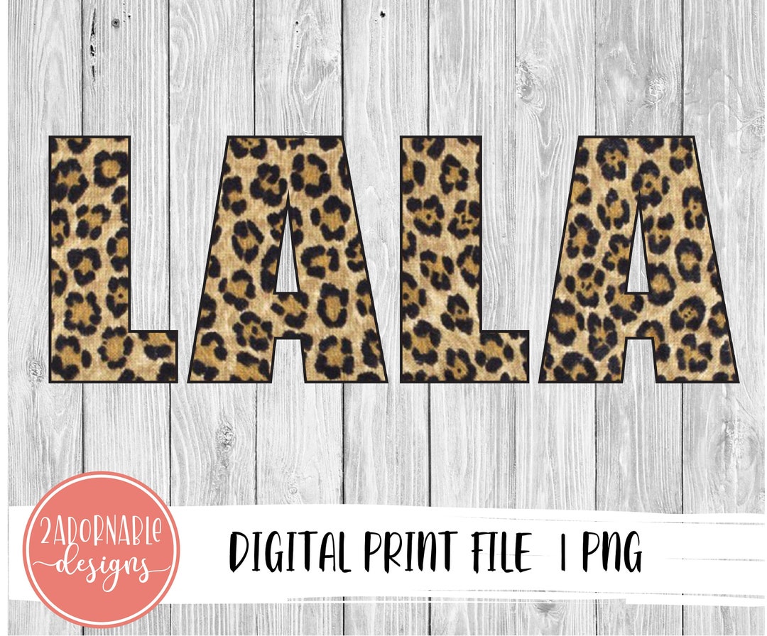 LALA Sublimation Design | PNG File for Sublimation Print Transfer ...
