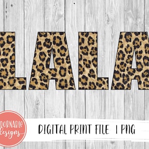 LALA Sublimation Design | PNG File for Sublimation Print Transfer ...