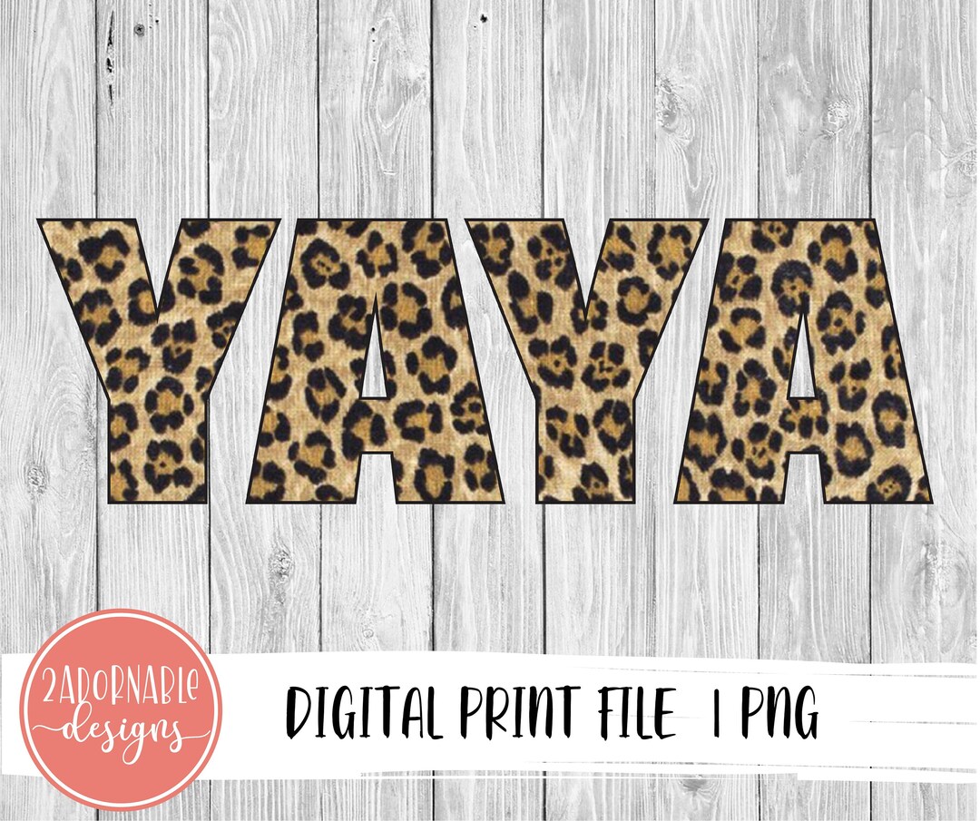YAYA Sublimation Design | PNG File for Sublimation Print Transfer ...