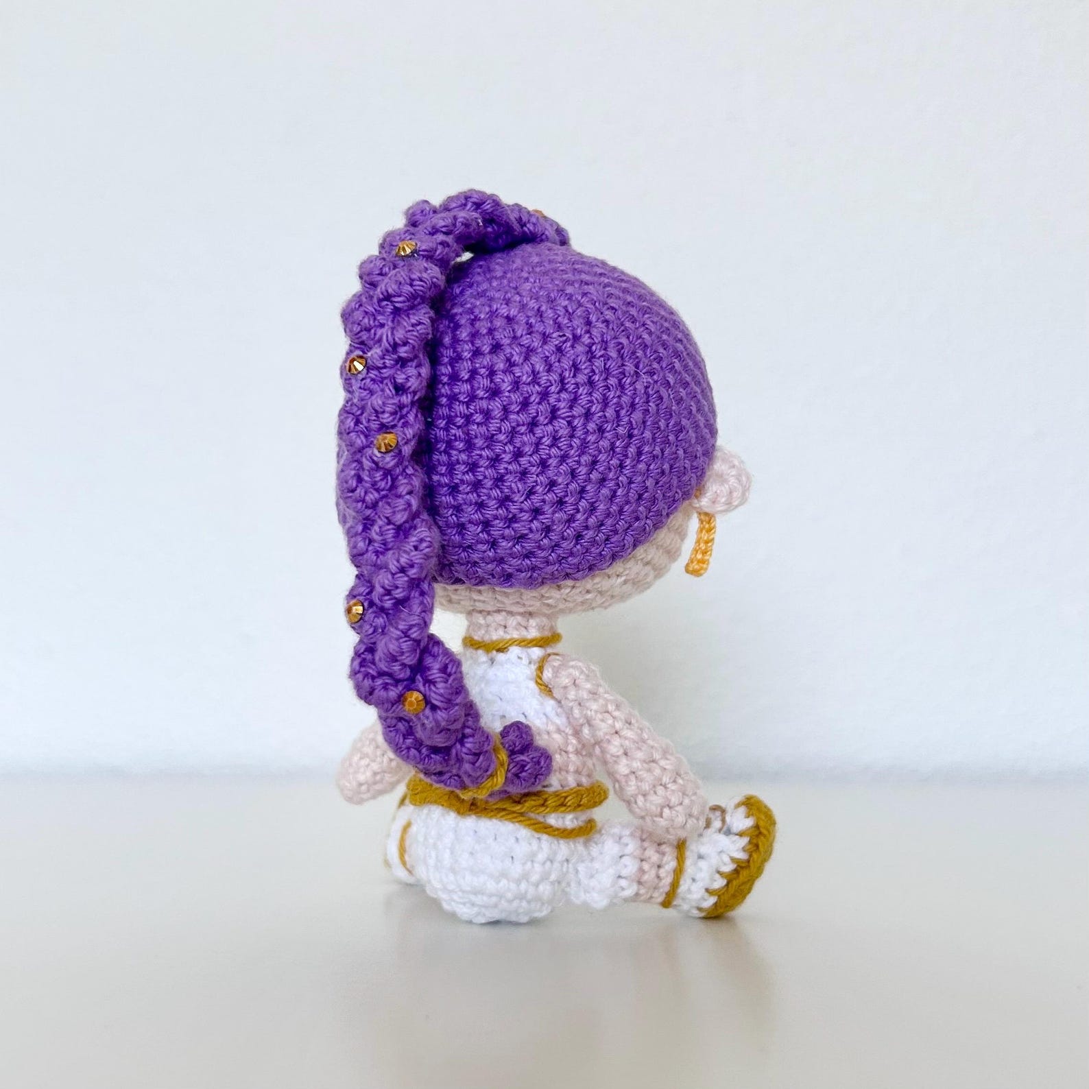 Rumi Amigurumi – K-pop Demon Hunters | Huntrix Crochet Doll Handmade - Etsy