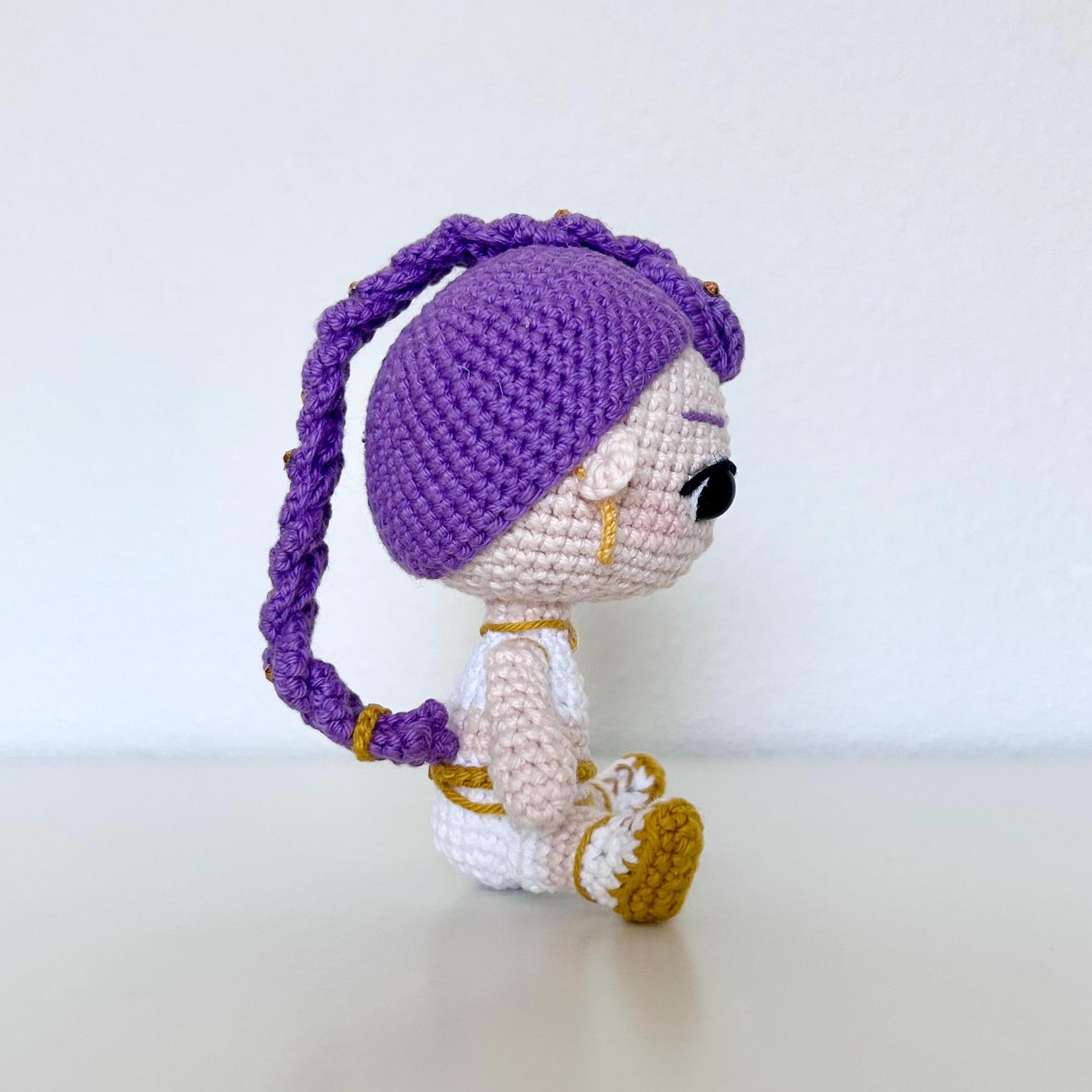 Rumi Amigurumi – K-pop Demon Hunters | Huntrix Crochet Doll Handmade - Etsy