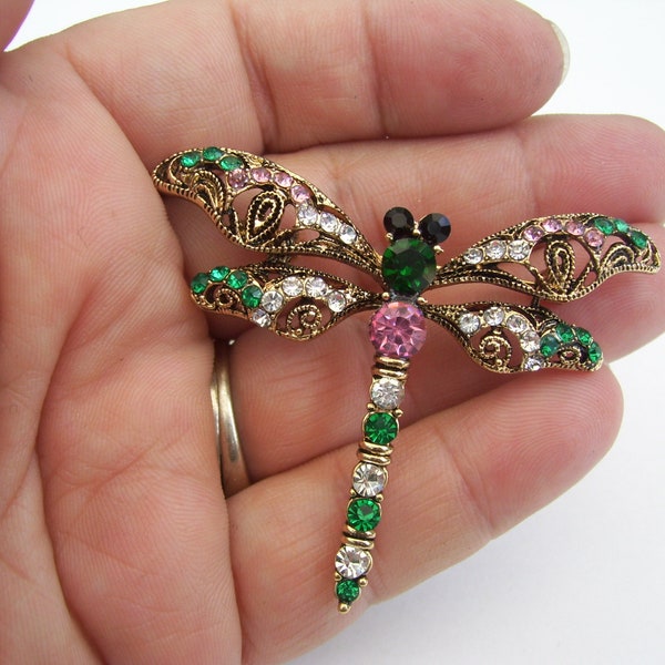 Dragonfly Pin - Etsy