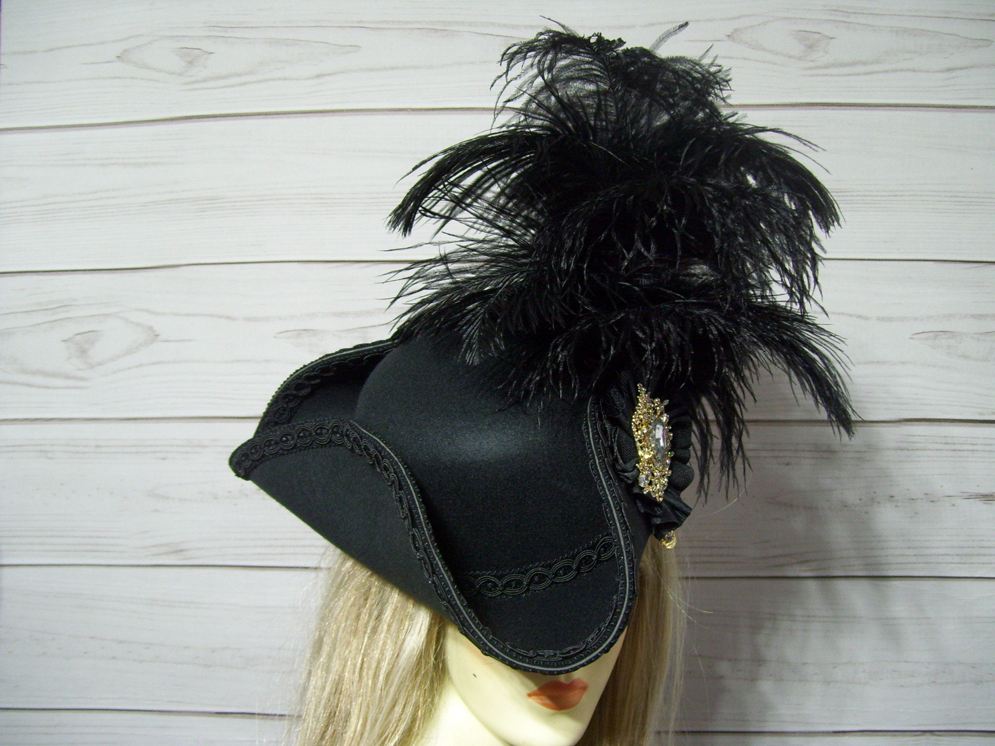 Tricorn Hat Feather