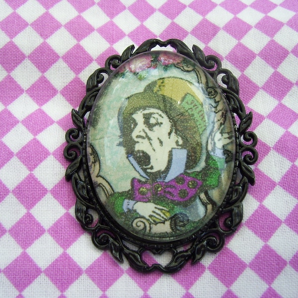 Mad Hatter Pin - Etsy