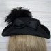 Black Tricorn Hat Renaissance Hat Halloween Tricorn Hat - Etsy