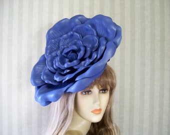 Rose Derby Hat | Etsy