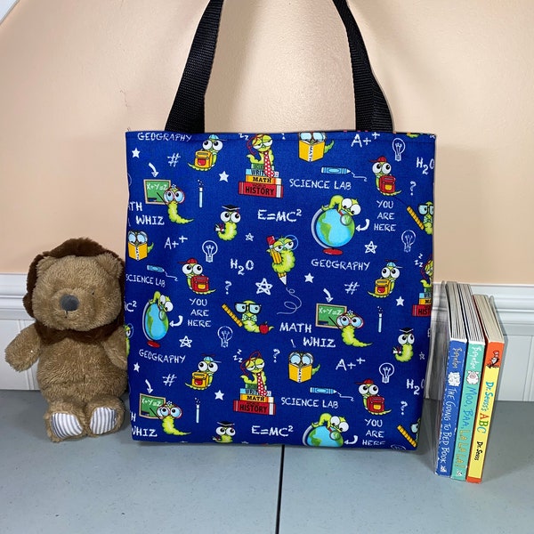 Library Book Bag - Etsy