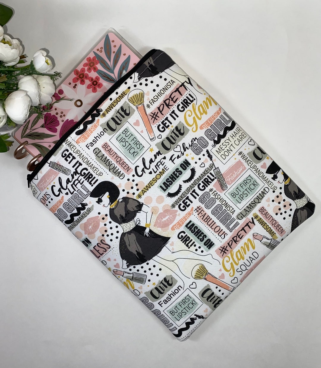 Planner Pouch Padded Planner Cover Classic Happy Planner - Etsy