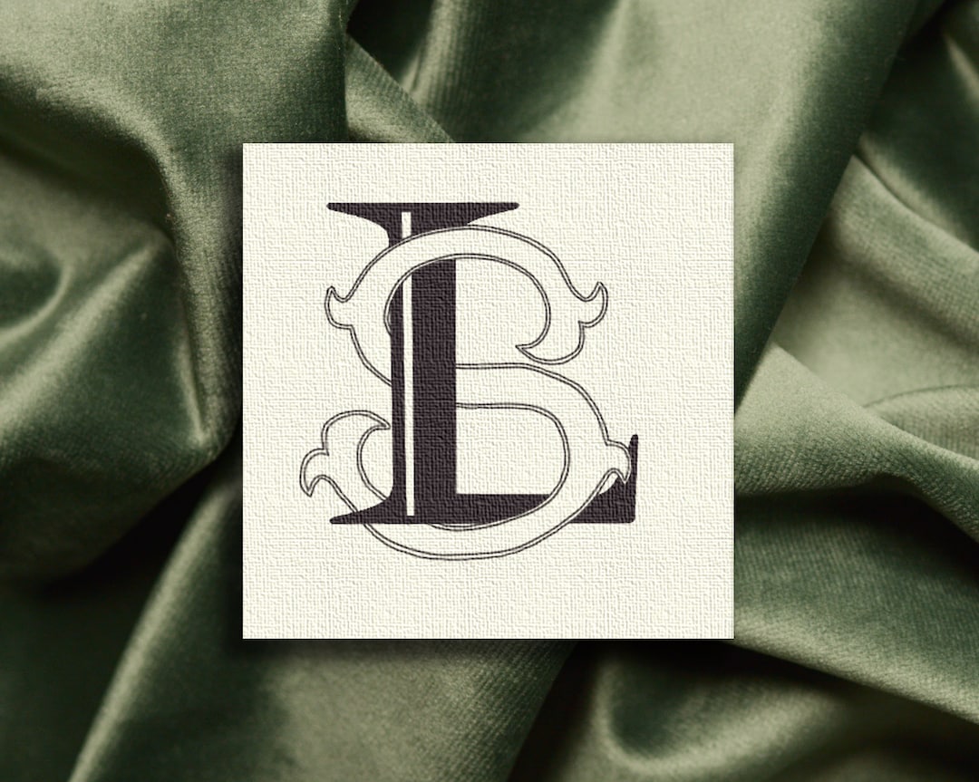 Initial Monogram Logo S and L for Weddings Etc - Etsy